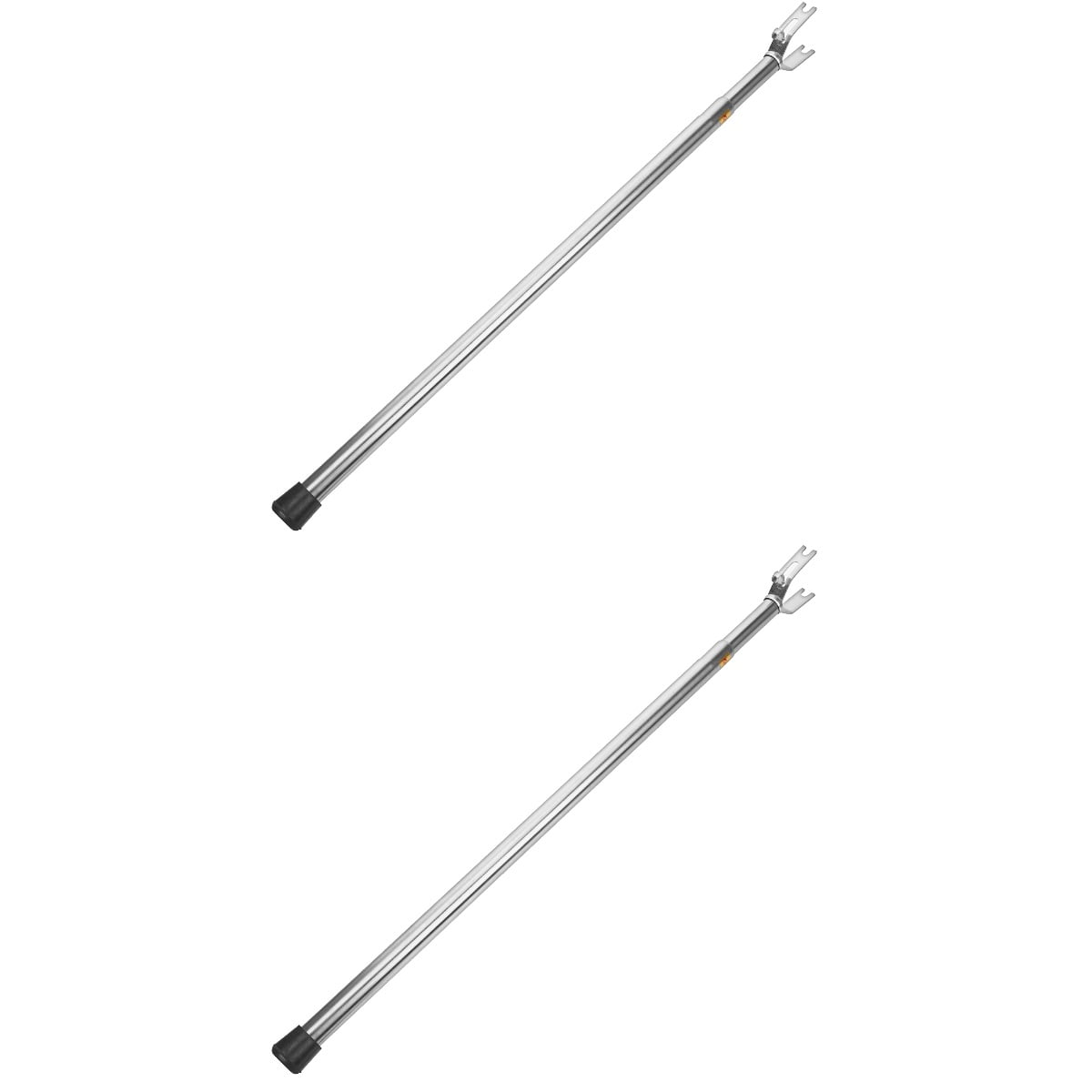 Eease 2pcs Retractable Clothesline Prop Telescopic Clothing Pole ...