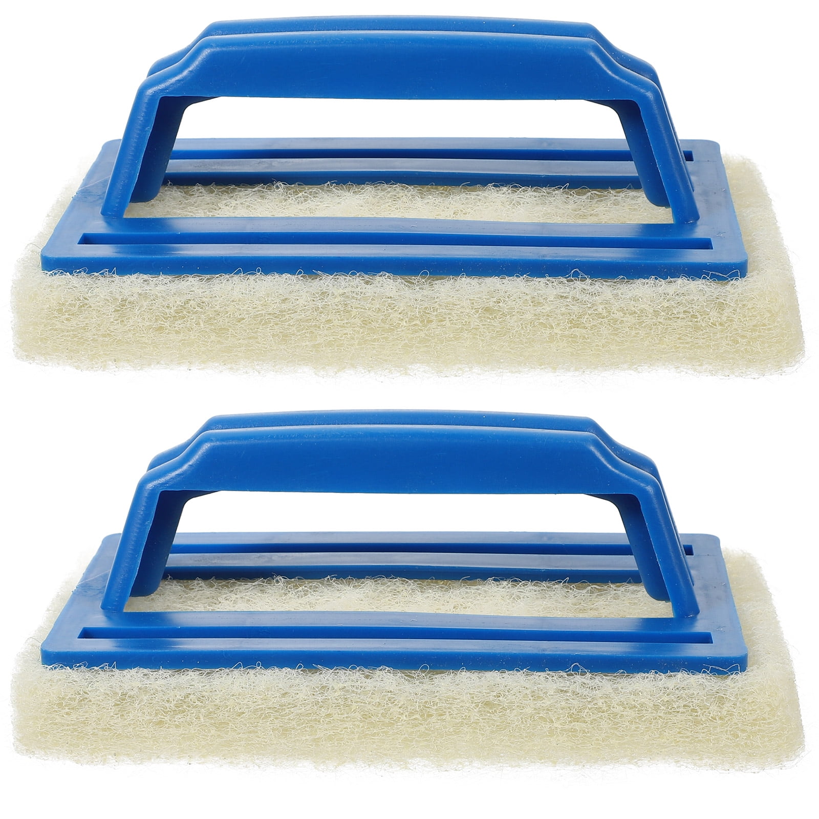 Eease 2pcs Soft Pool Scrubber Brush for Cleaning Walls, Floors, Tubs ...