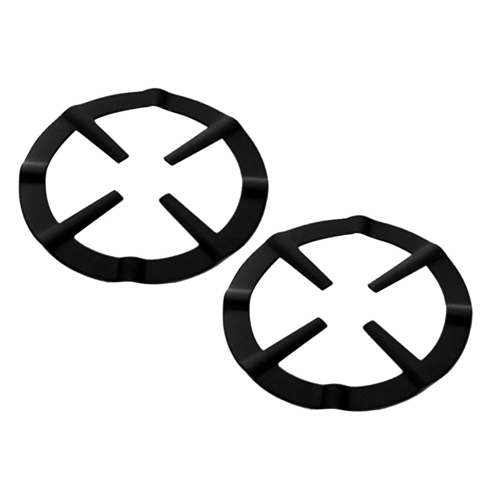 Eease 2pcs Wok Rack Cast Iron Trivets for Gas Hob and Induction Cooktop ...