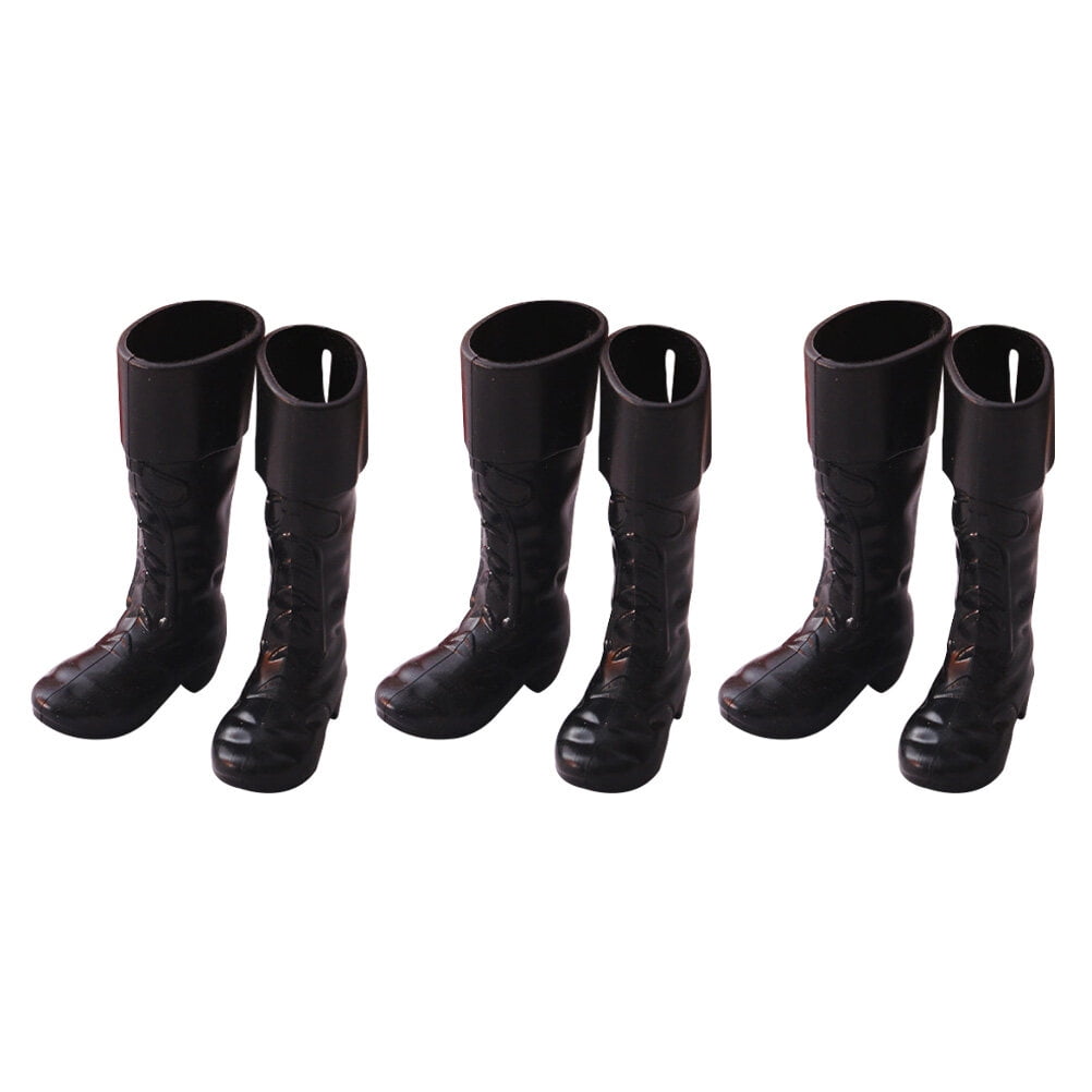 Eease 3 Pairs Mini Santa Boots for Christmas Decoration - Walmart.com