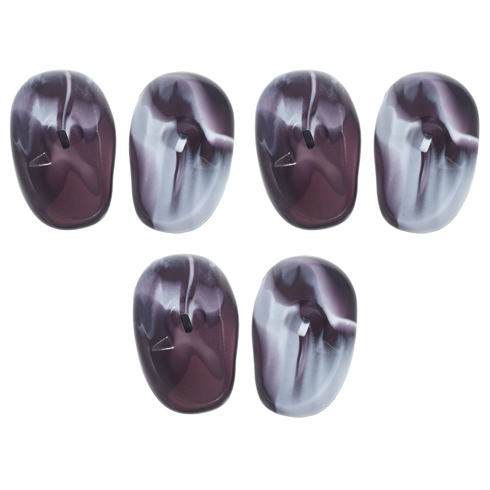 Eease 3 Pairs Silicone Ear Covers Salon Hair Dye Ear Caps Hair Dyeing ...