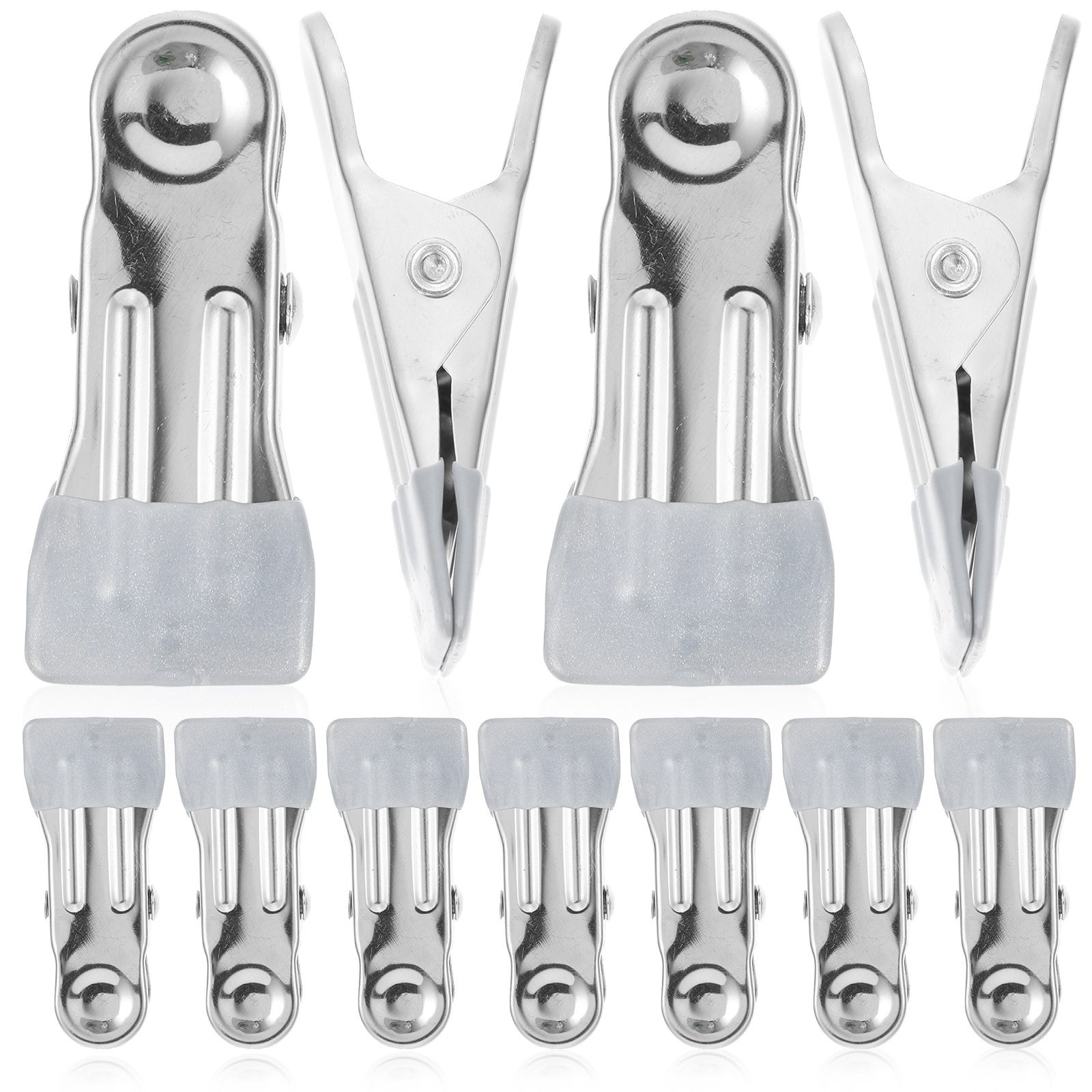 Eease 30pcs Swimming Pool Cover Clamps Multifunctional Metal Clips ...