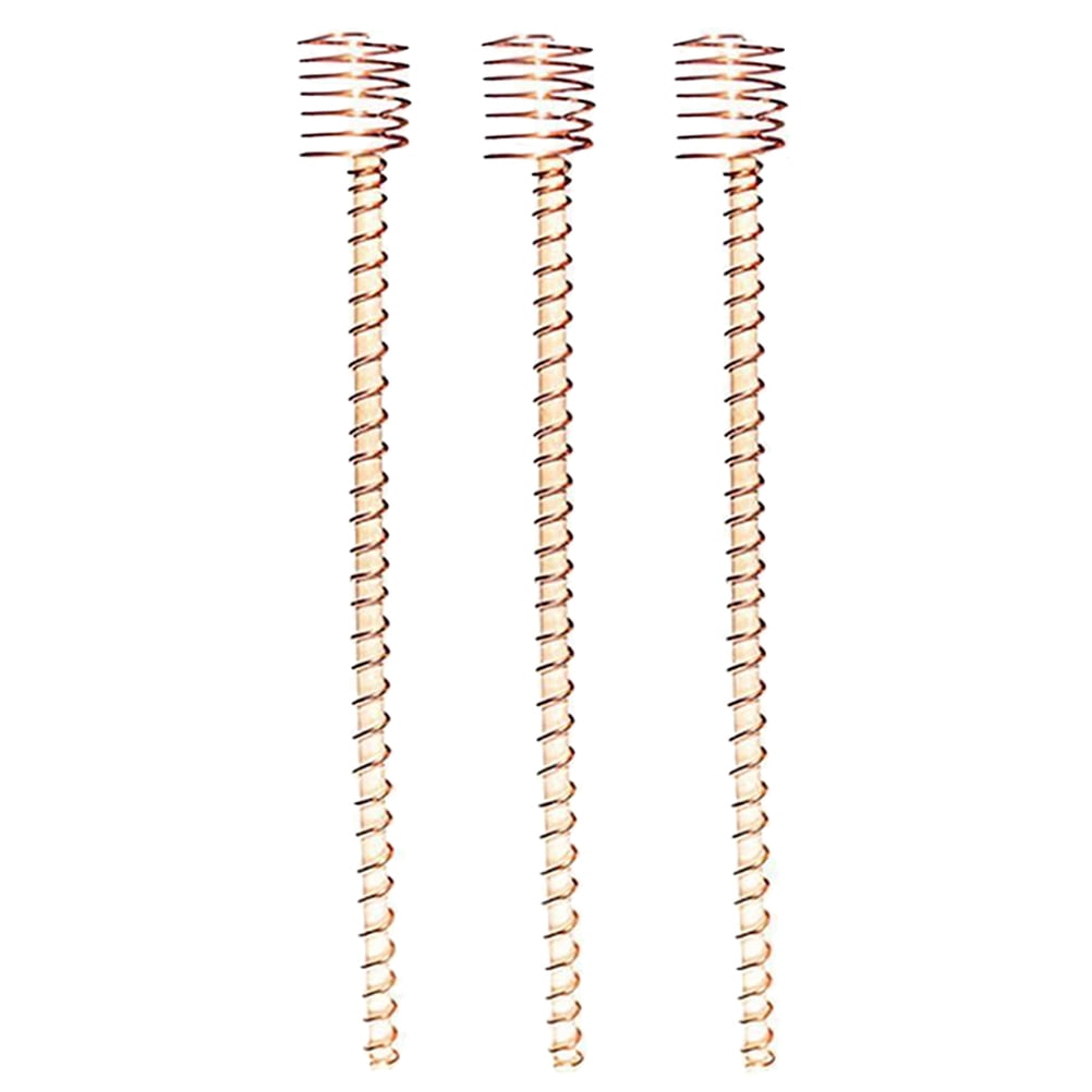 Eease 3Pcs Copper Coil Antennas for Growing Garden Planting Copper ...
