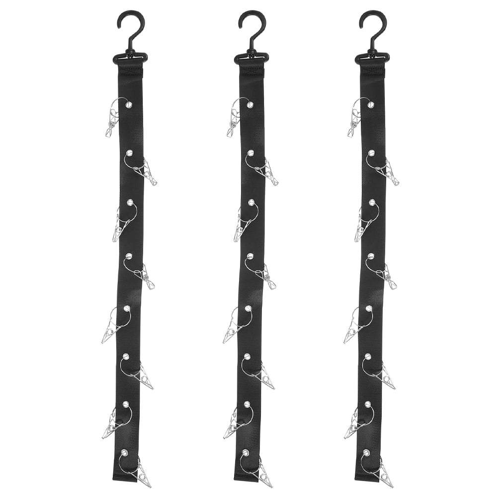 Eease 3pcs Hanging Hat Organizer for Closet Cap Storage Hanger with ...