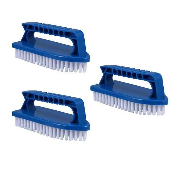 Eease 3pcs Pool Scrub Brush Handheld Brush Cleaning Tool Wall Floor ...
