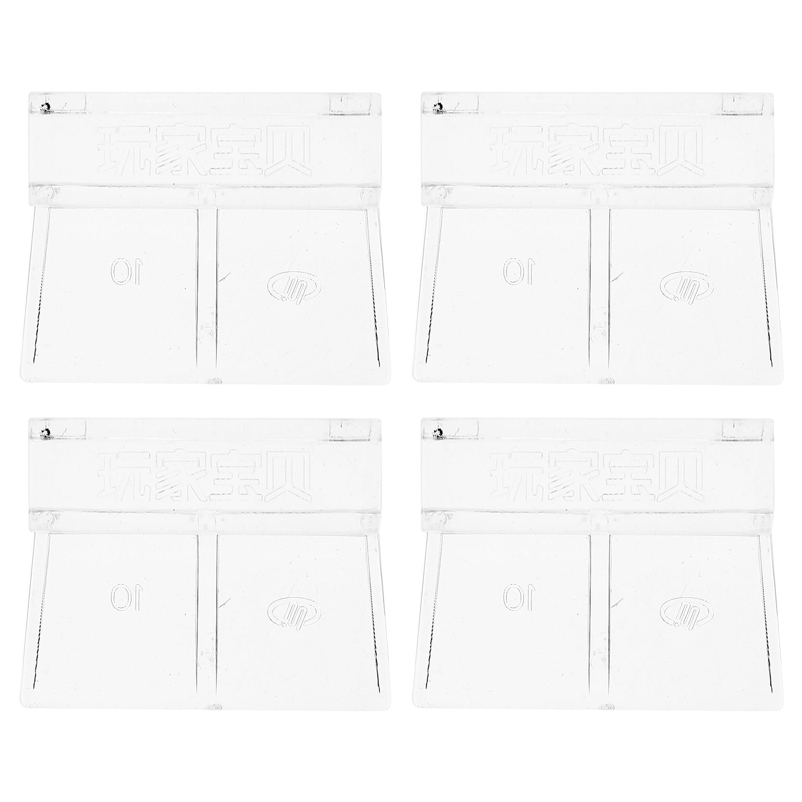 Eease 4Pcs Aquarium Glass Cover Clips for Rimless Tanks - Walmart.com