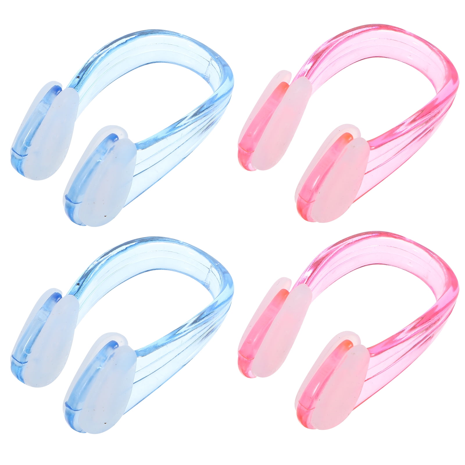 Eease 4Pcs Silicone Nose Clip Universal Swimming Nose Plug Adults ...