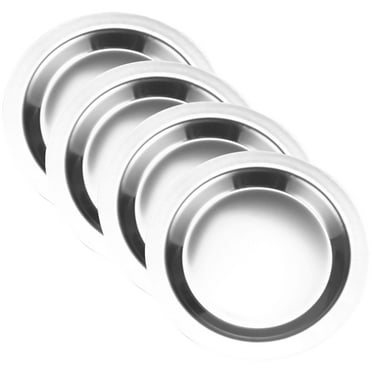 Mainstays Stainless Steel Coaster Set and Holder - Walmart.com