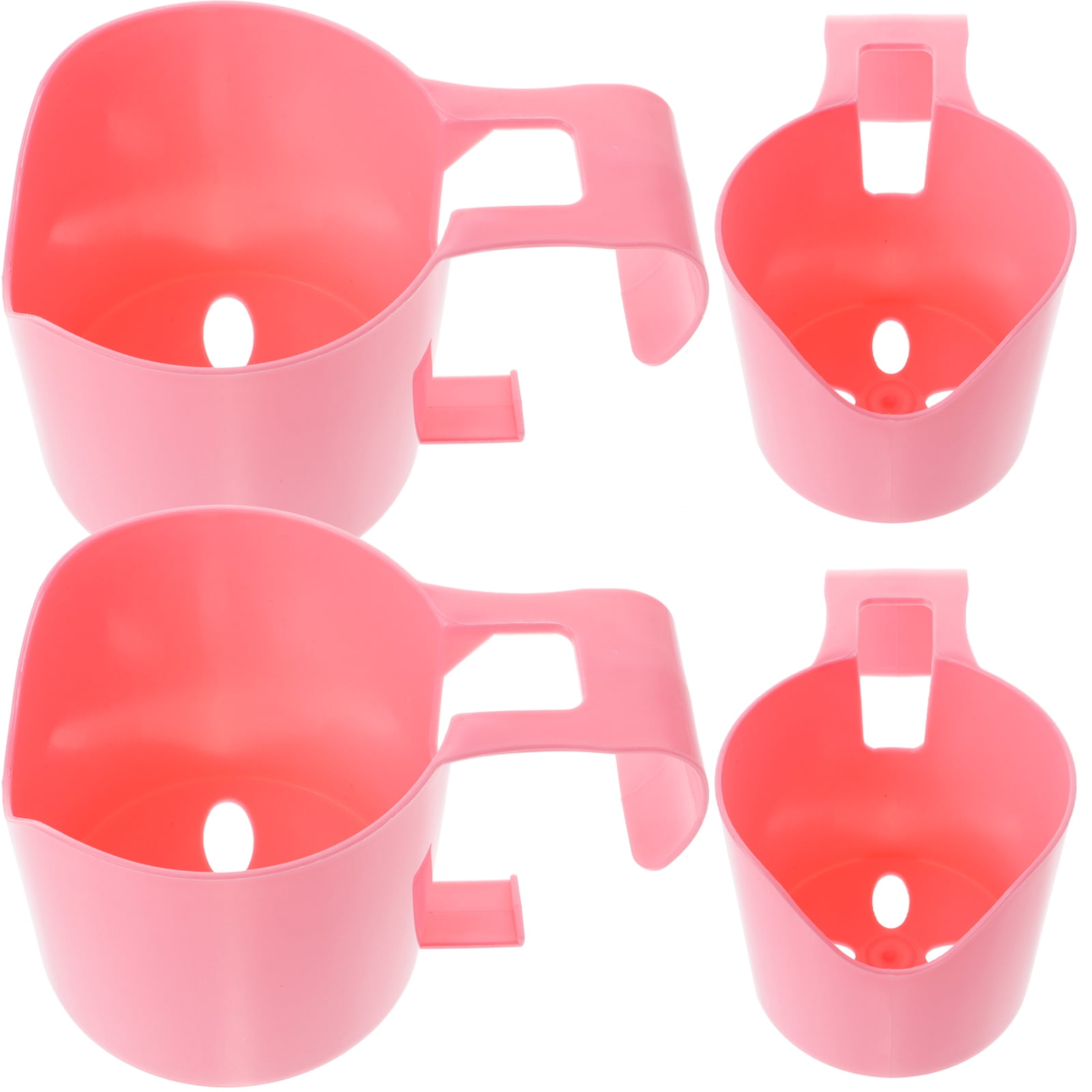 Eease 4pcs Above Ground Pool Cup Holder Pool Side Plastic Beverage Rack ...