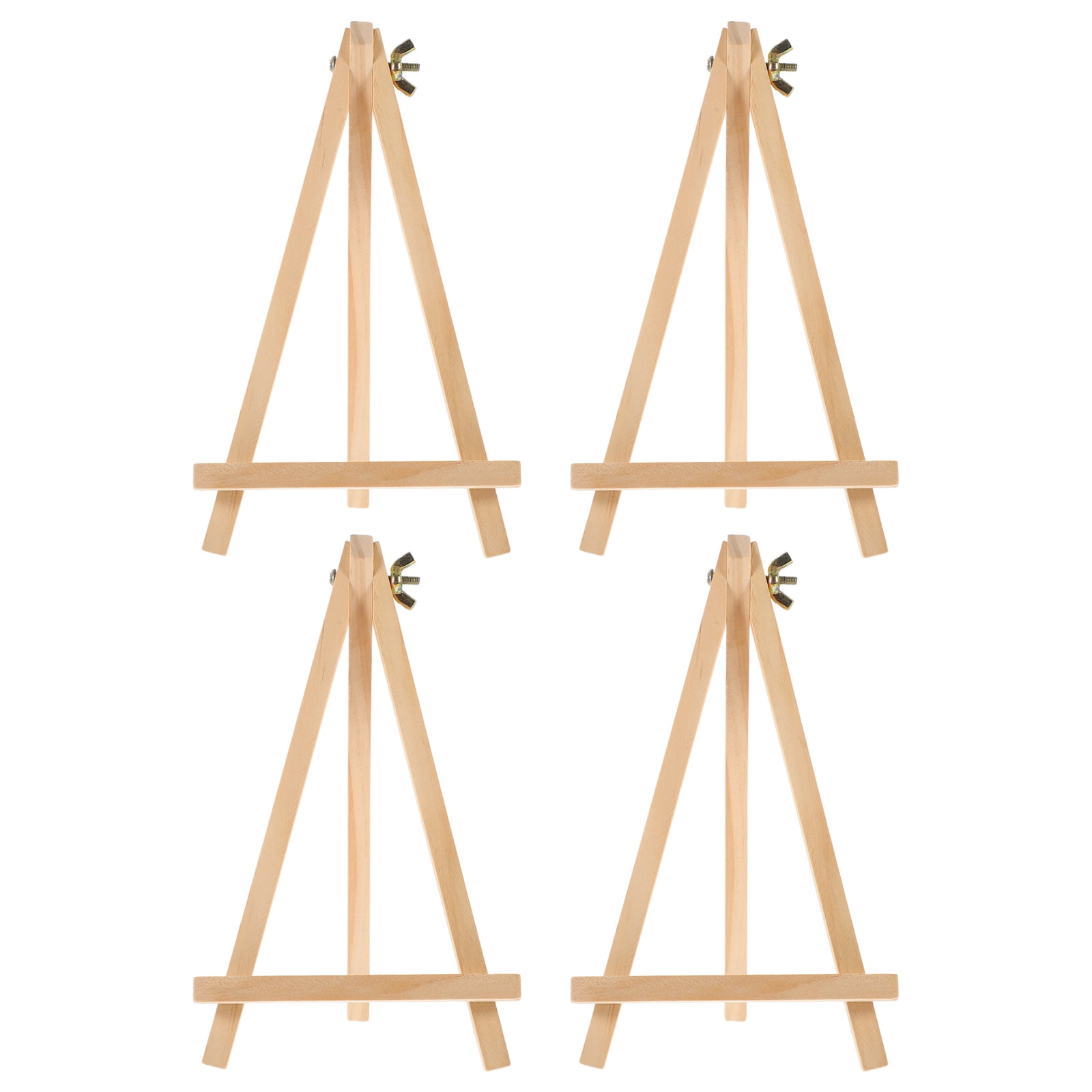 Eease 4pcs Easel Display Stand Tabletop Picture Stand Wood Painting ...
