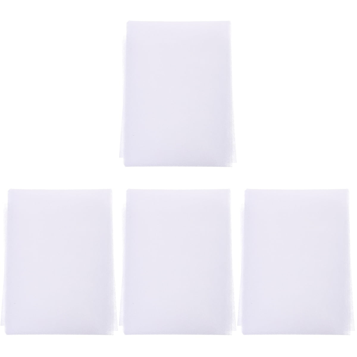 Eease 4pcs Self-Adhesive Double-sided Interlining Fabric for DIY Sewing ...