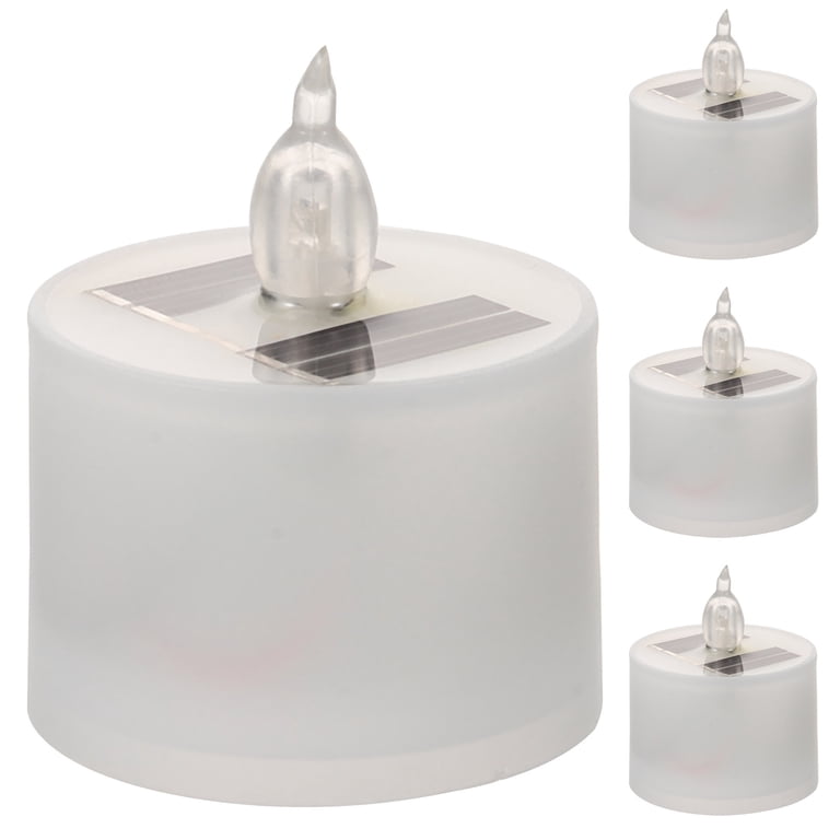 Outdoor Solar Tea Lights Pond Lighting Solar Floating LED Tea Lights