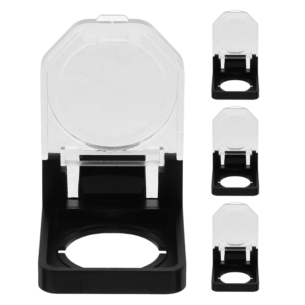 Eease 4pcs Transparent Cover For Button Switch Safety Cap For Car Start ...