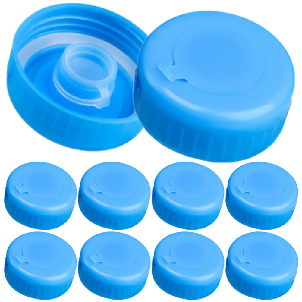 EXHUMKY Prevent Accidental Overflow Water Jug Lids Sealed Cap Blue Food ...