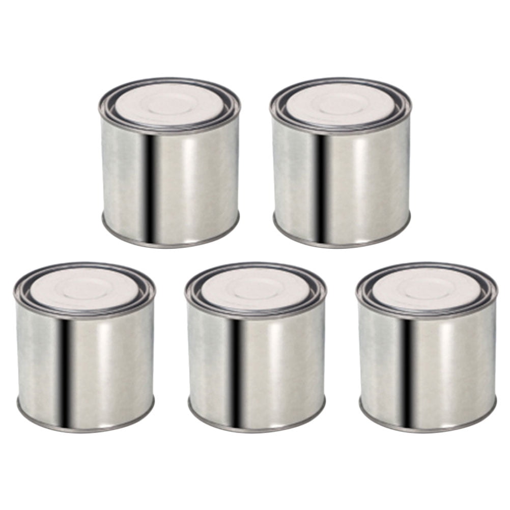 Eease 5 Metal Paint Cans for Solvents or Crafts 0.4L - Walmart.com