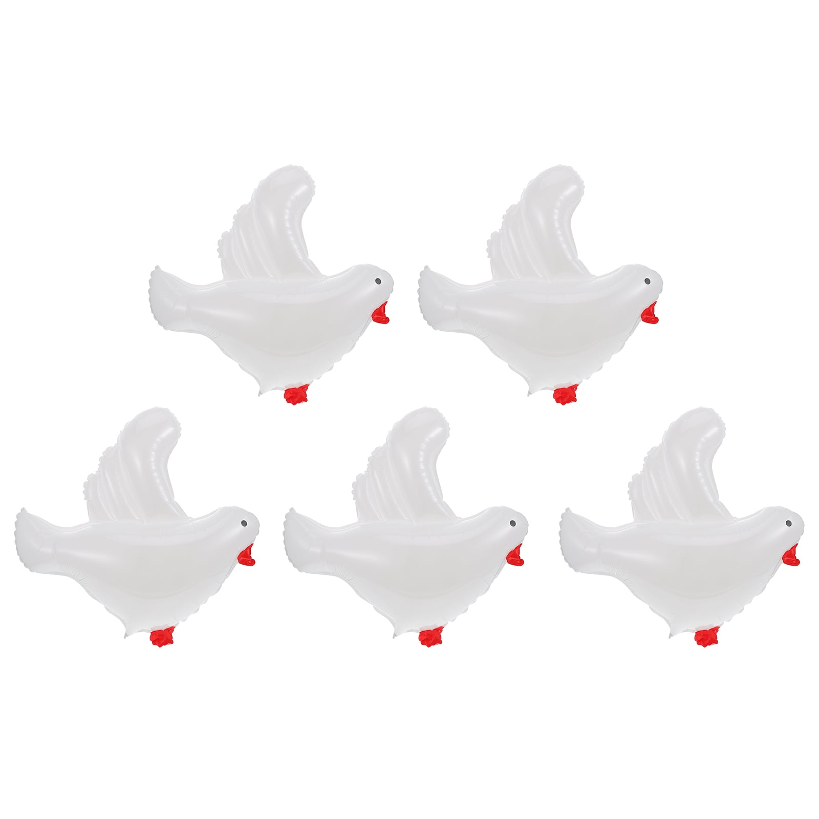 OULII Peace Doves Balloons For Sports Lovers Party Decoration 5Pcs 25 ...