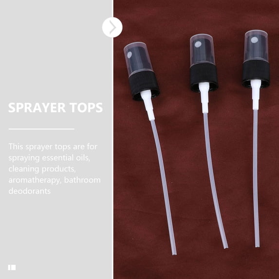 Eease 50 Pcs Fine Mist Spray Bottle Nozzle Replacement Heads - Reusable ...