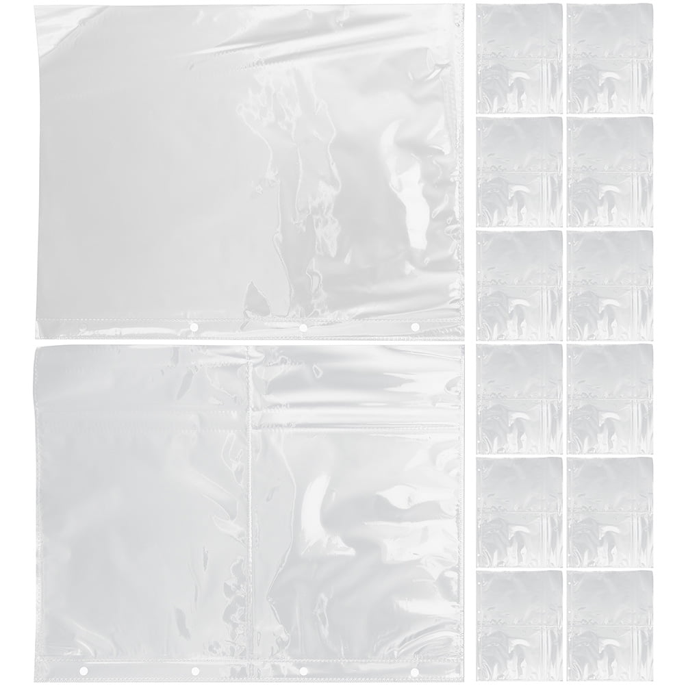 FUEENIRVA 50Pcs Reusable Transparent Photo Sleeves for Home Use with ...