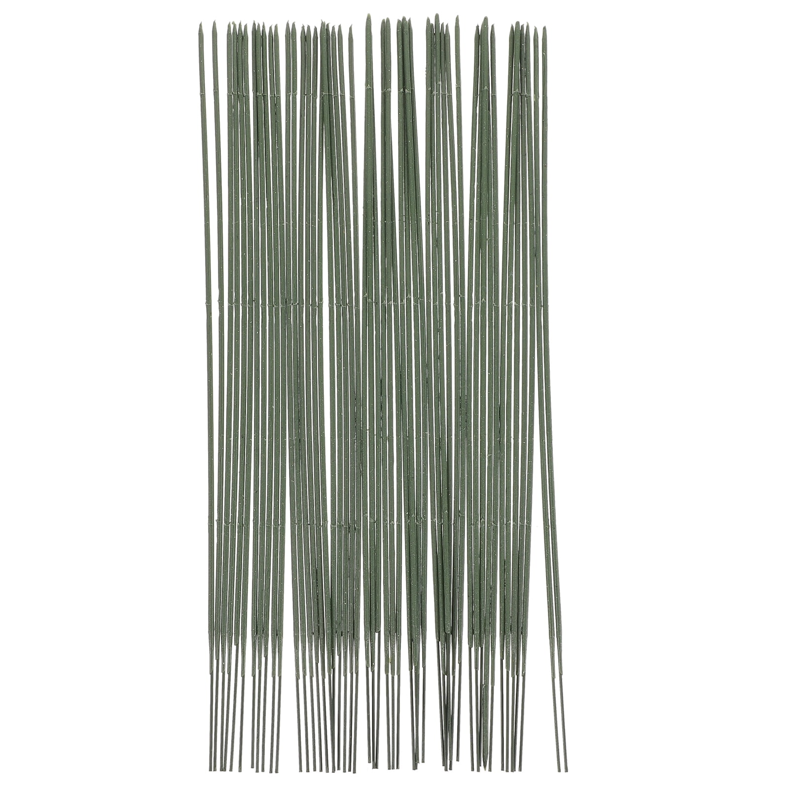 Eease 50pcs Green Floral Wire Stems for DIY Bouquets and Crafts ...