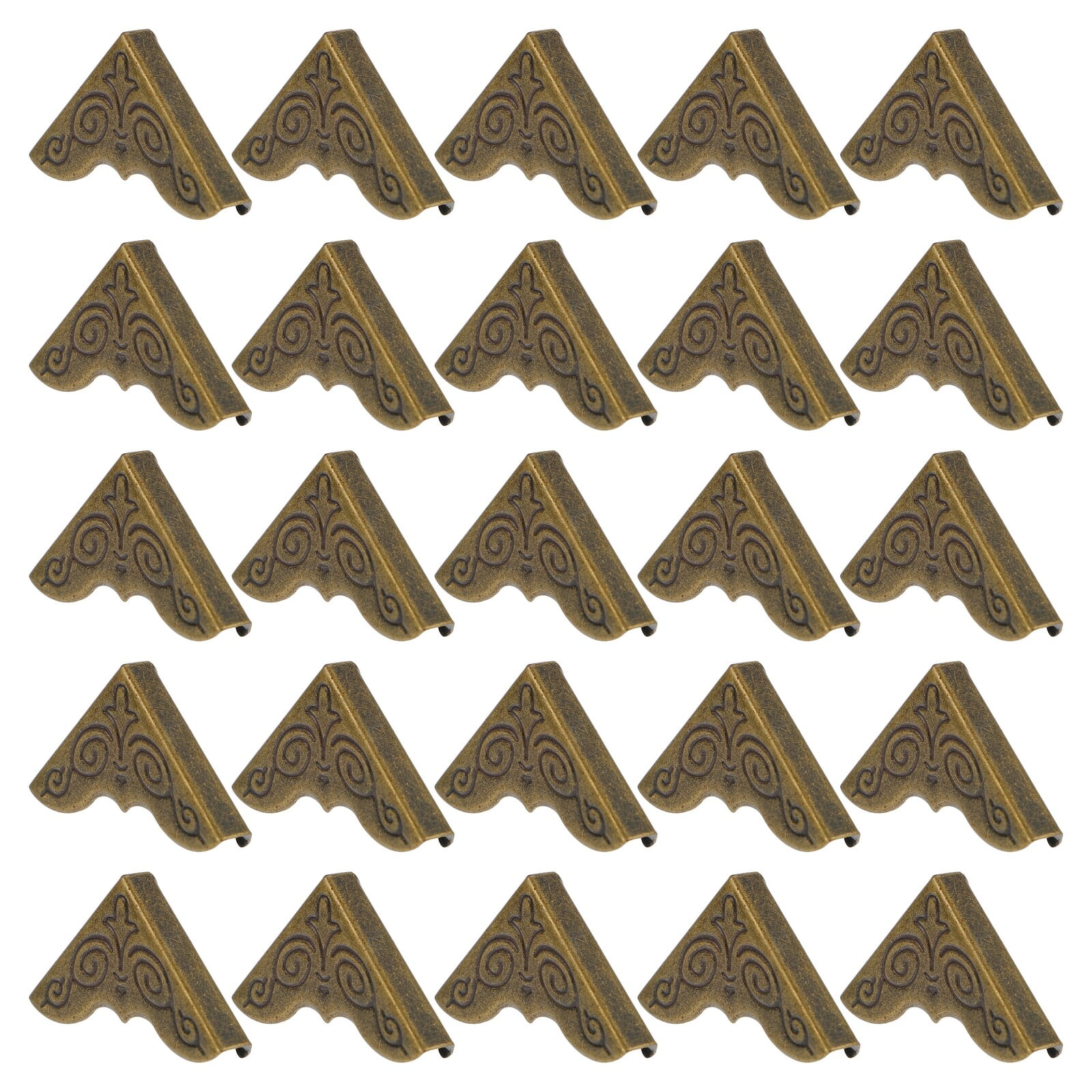Eease 50pcs Vintage Metal Book Corners Scrapbook Album Notebook ...