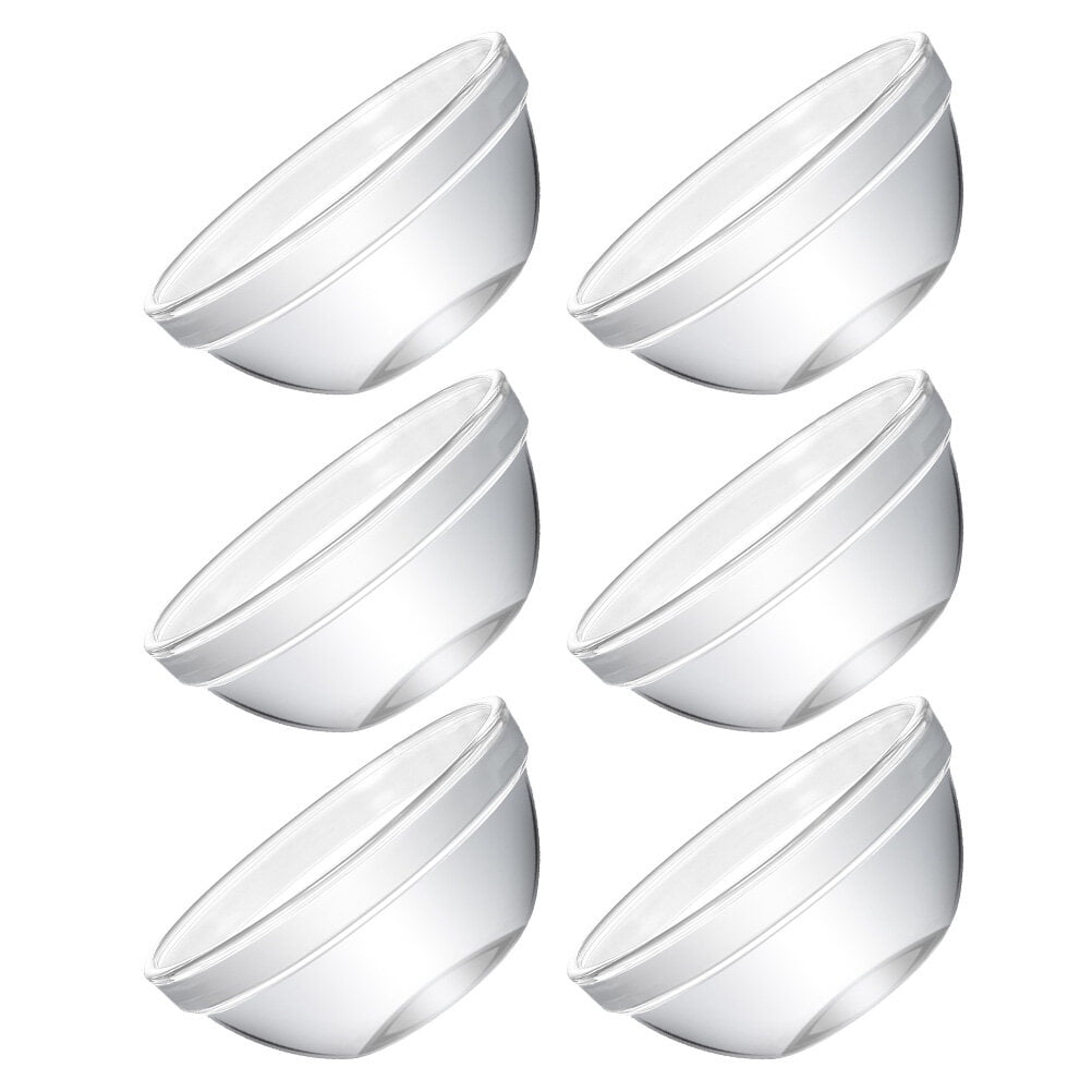 Eease 6-Pack Clear Glass Mini Bowls for Meal Prep & Serving - Walmart.com