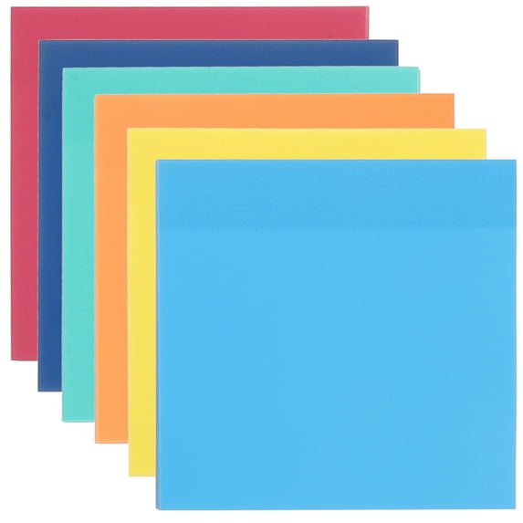 Eease 6-Pack Sticky Notes & Tabs for Study/Office/Home - Macaron Colors ...