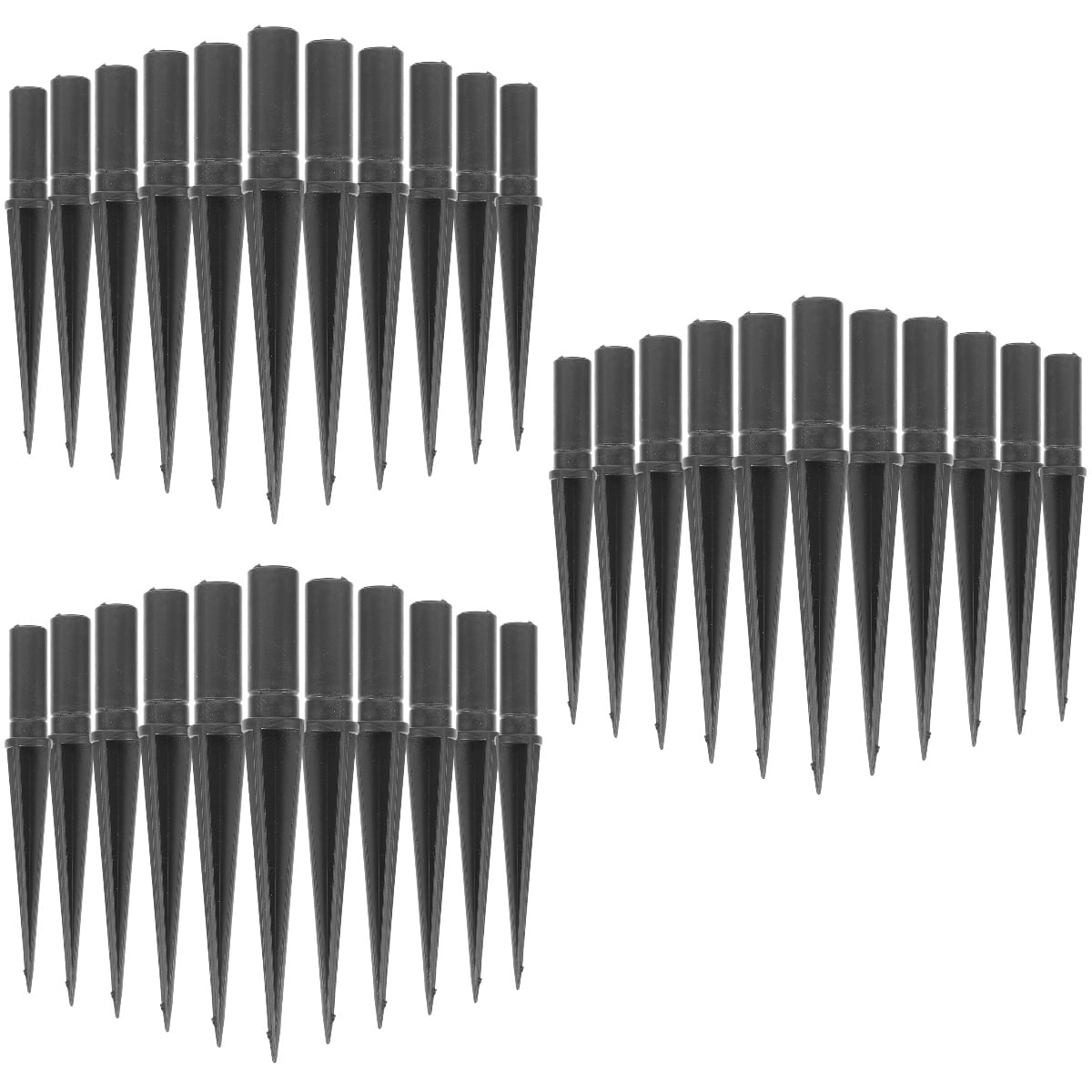 Eease 60 pcs Plastic Ground Spikes Stakes Replacement Solar Lights ...