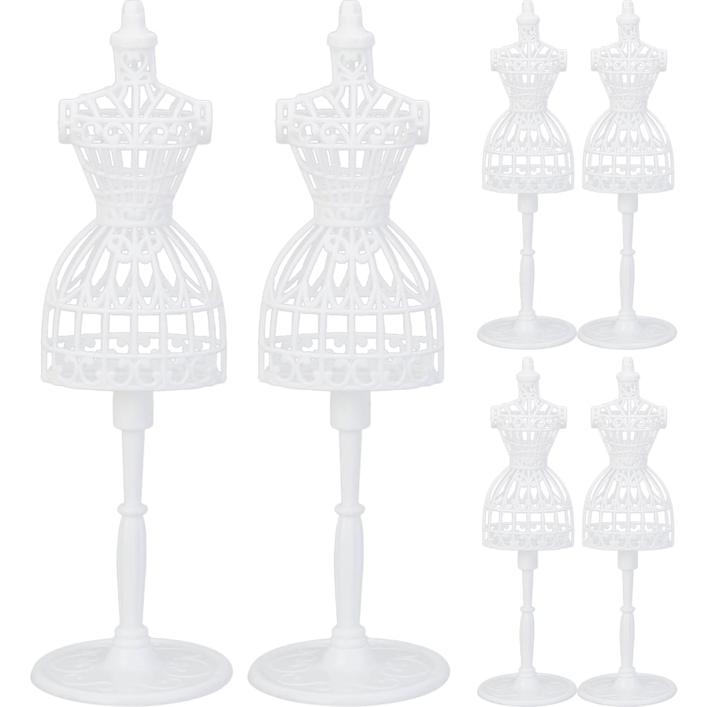 Eease 6Pcs Doll Clothes Mannequin Doll Dress Display Form Stand Doll ...