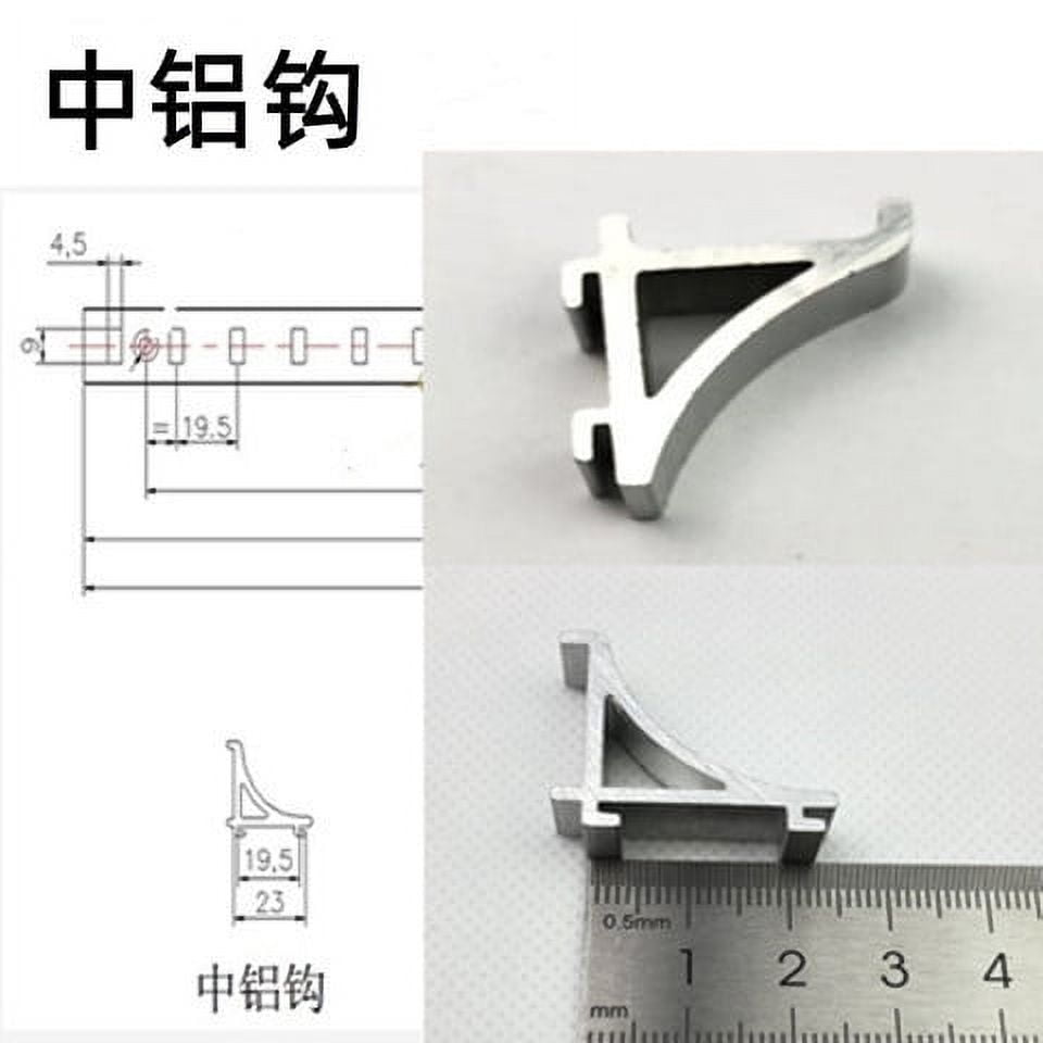 Eease 6Pcs Refrigerator Shelf Clips Metal Freezer Shelf Clip Rv ...