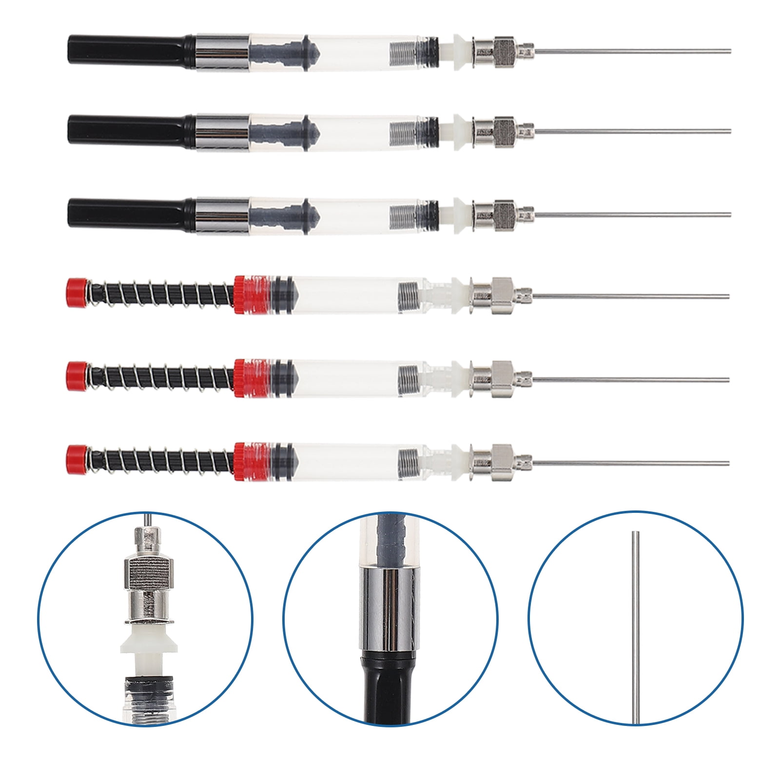 Eease 6pcs Fountain Pen Converter Ink Absorber Ballpoint Filler ...