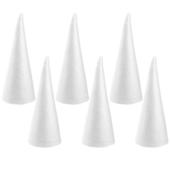 Styrofoam Craft Cones