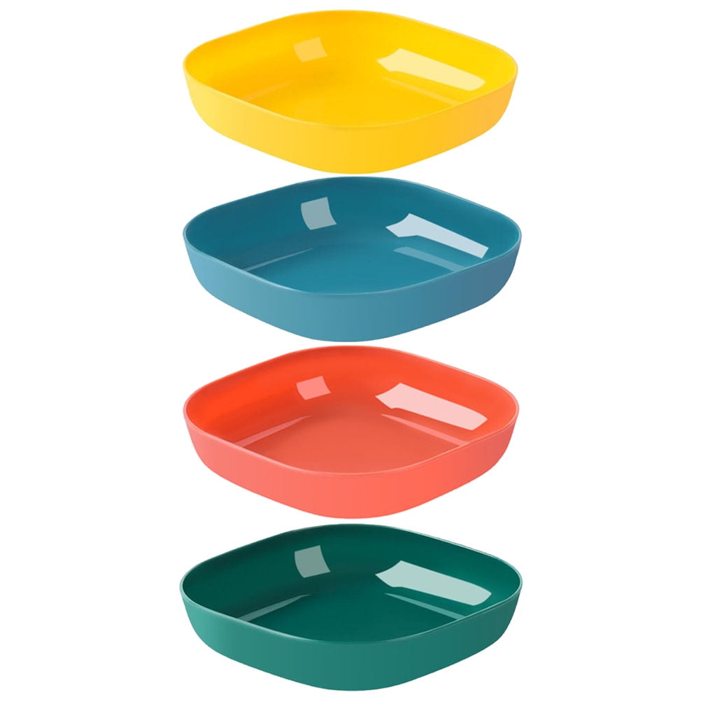Eease 8pcs Appetizer Serving Plates Simple Sauce Plates Snack Trays ...