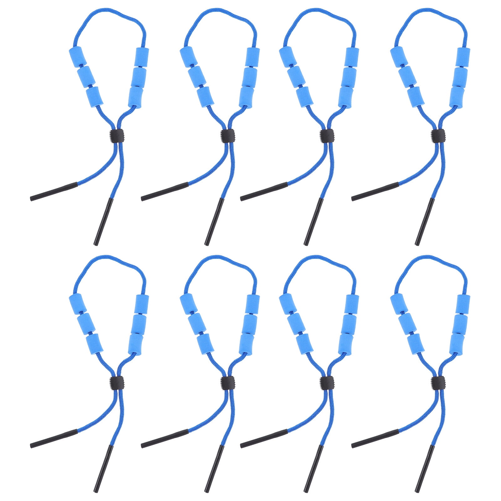 Eease 8pcs Floating Sunglass Strap Lanyard - Adjustable Safety Cord ...