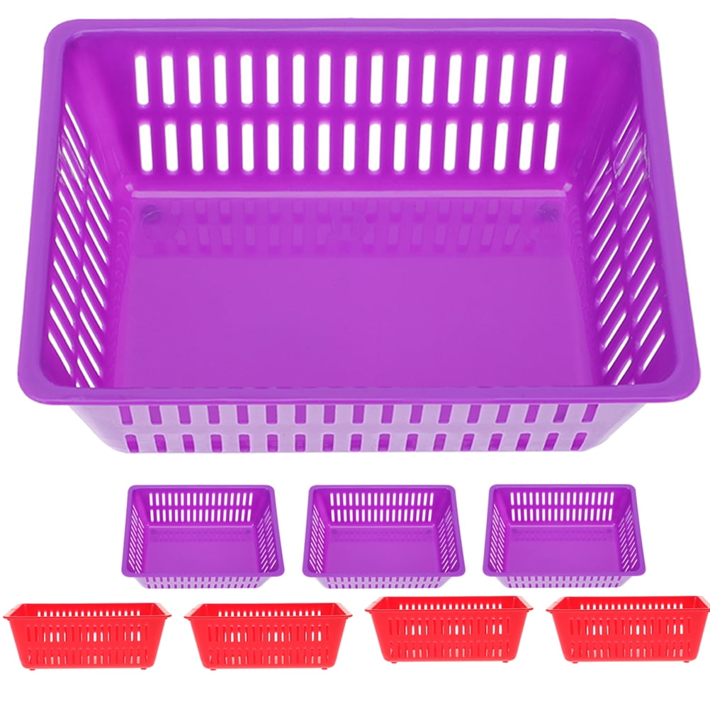 Eease 8pcs Small Plastic Coin Storage Baskets for Game Play Center ...
