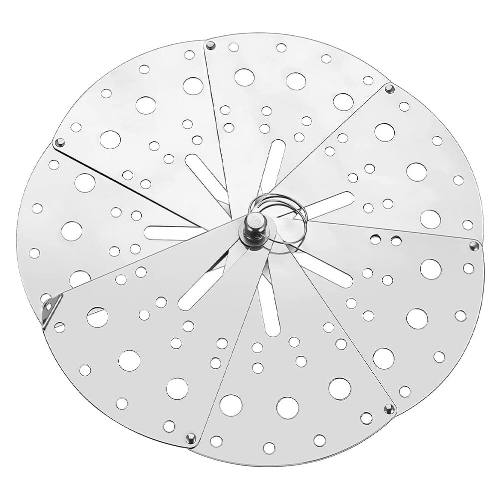 Adjustable Cooking Drop Lid Stainless Steel Spill Stopper Lids ...