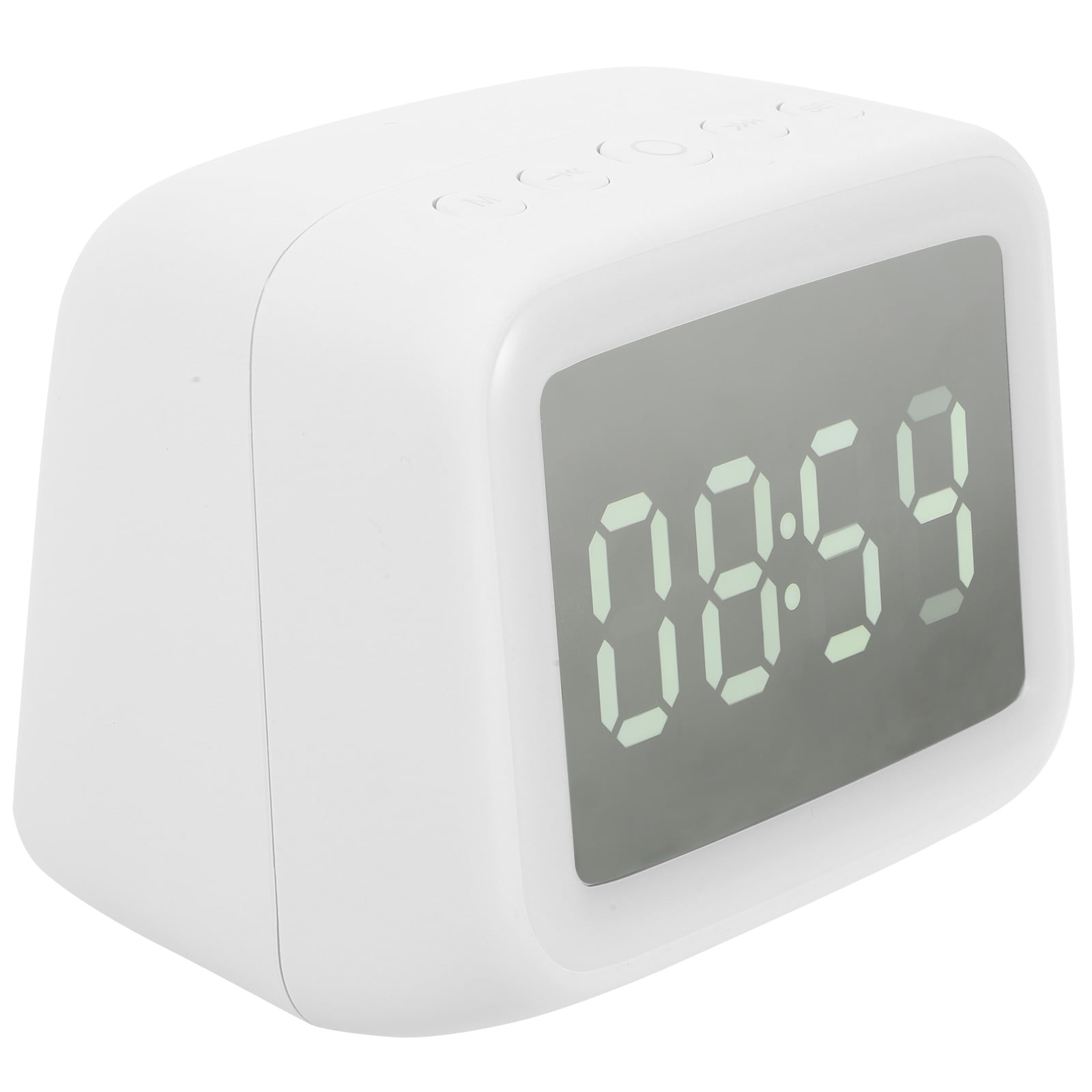 Eease Alarm Clock for Bedroom Office Digital Clock Plug-in Card Speaker ...