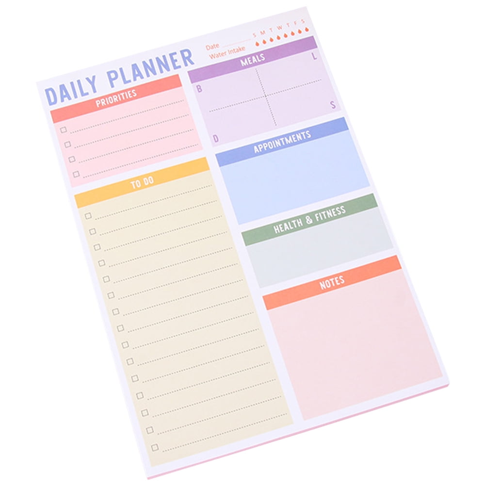 Eease B5 Daily Planner Notepad for Home Tasks & Productivity - Walmart.com