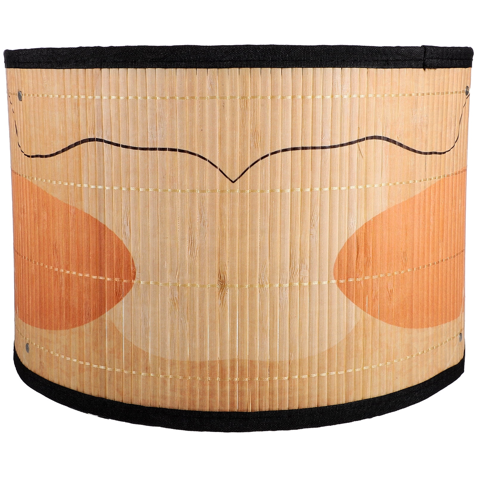 Bamboo Lamp Shade Printing Light Cover Chandelier Wall Lamp Lampshade 1 ...