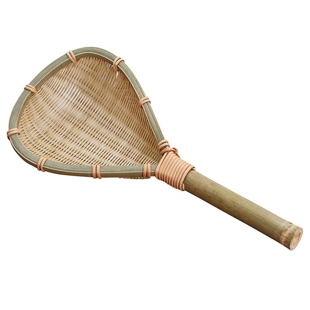 Eease Bamboo Mesh Rice Strainer Ladle Skimmer Spoon - Walmart.com