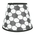Eease Barrel Lampshade Fabric Shade: Soccer Ball Pattern for Table ...