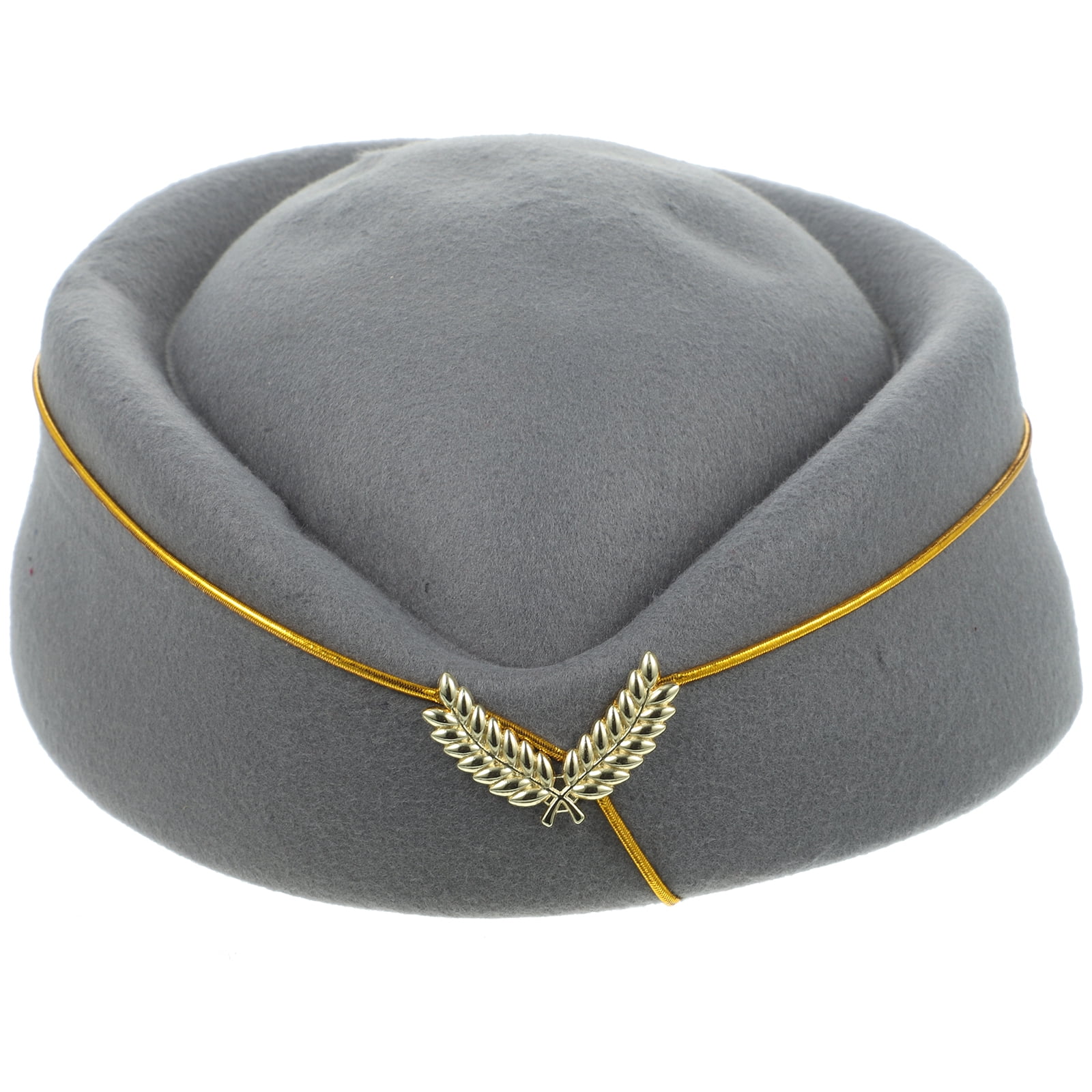 KALLORY Beret Hat Elegant Design Grey Safe Material 1Set 7.9X6.7X3.1in ...