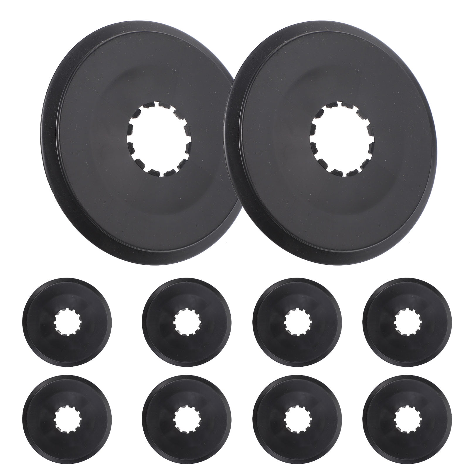 Eease Bike Sprocket Hub Freewheel Spoke Protector Cover 10pcs Black ...