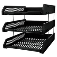 Rolodex Nestable Mesh Stacking Letter Tray, Desktop Stackable Office ...