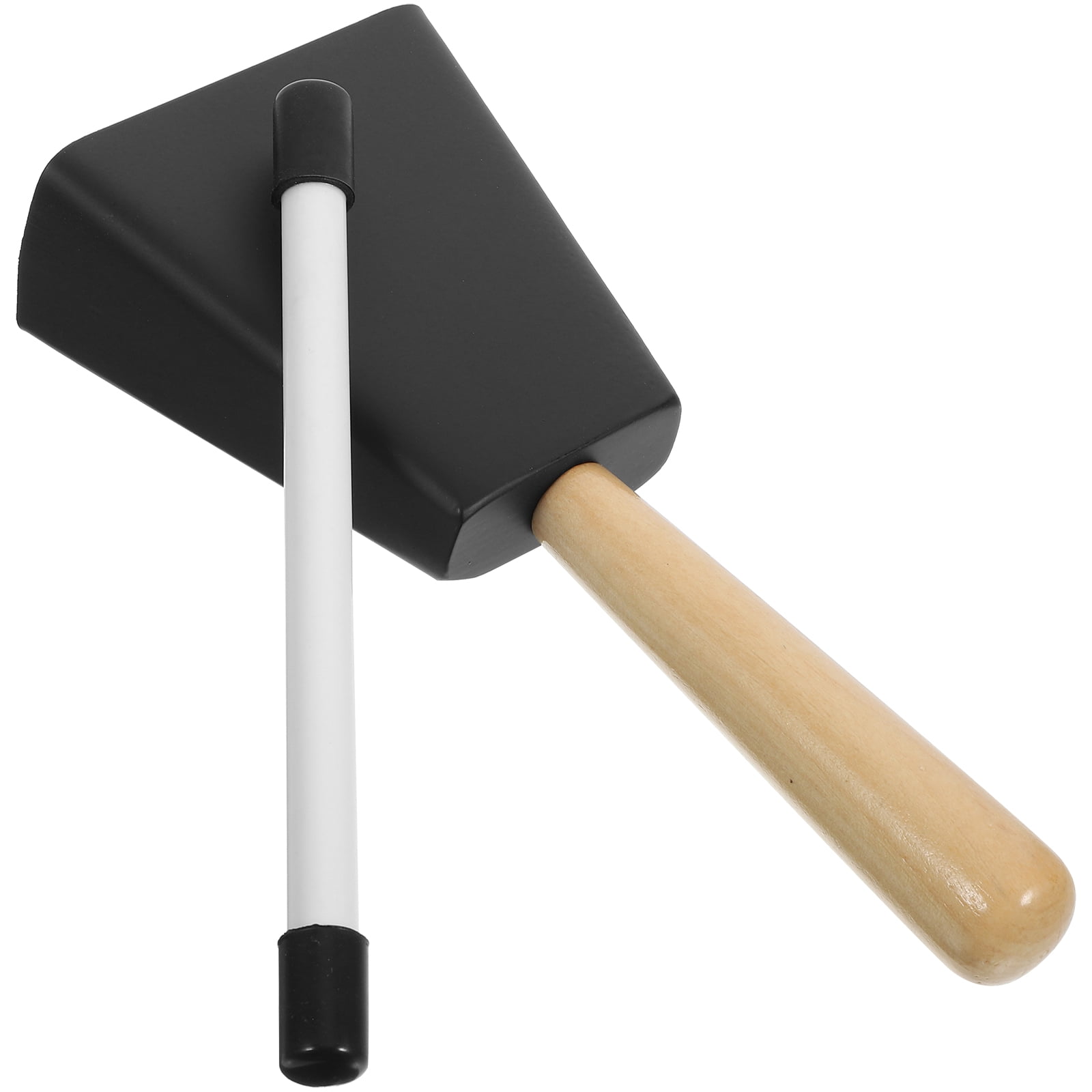 Black Iron Cowbells with Handle for Kids Cheering Events Weddings ...