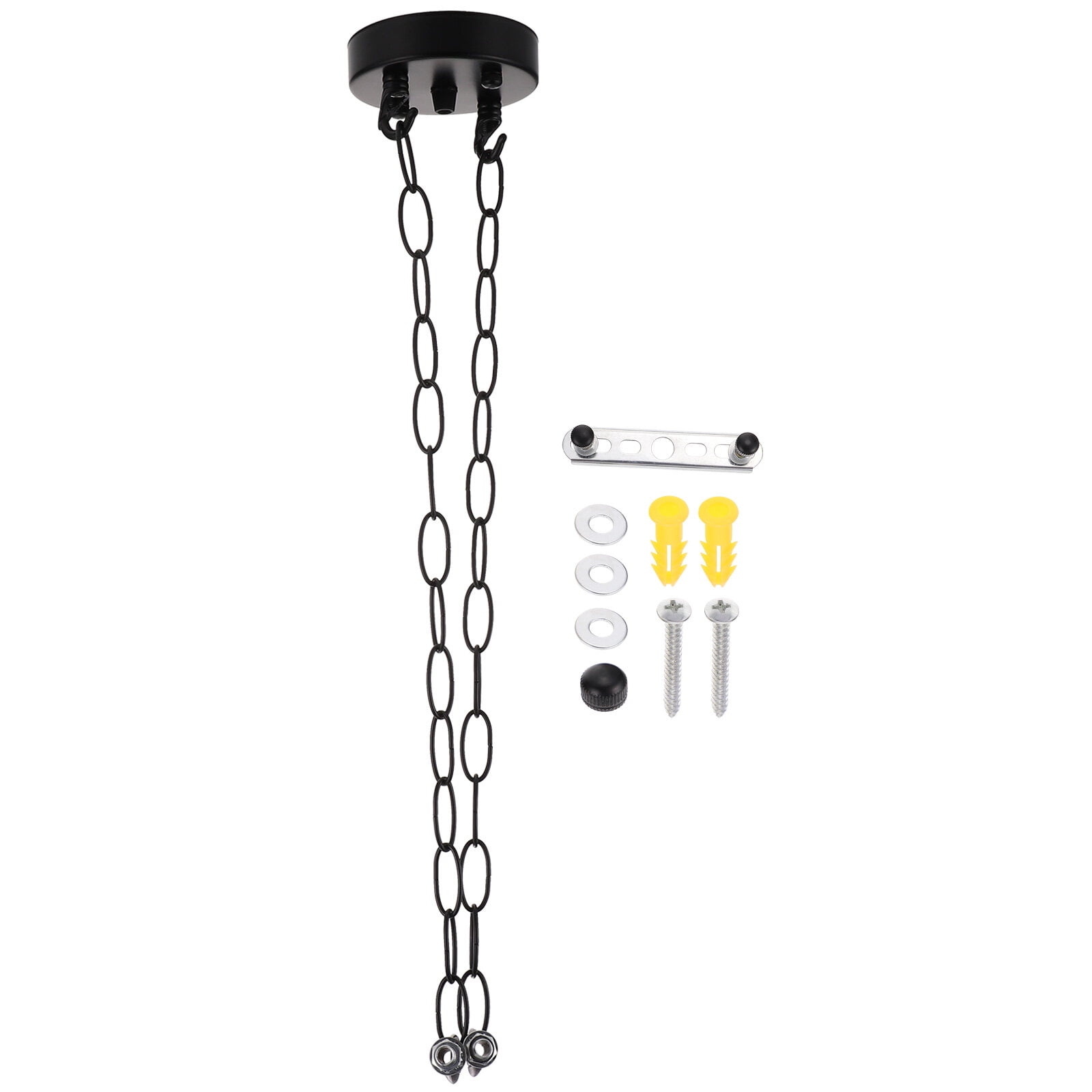Eease Black Heavy Duty Canopy Kit for Chandeliers or Swag Lights ...
