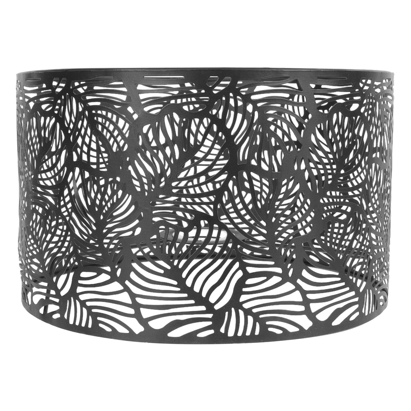Eease Black Metal Shadow Lamp Shade for Table/Floor Lamp E27/E14 Clip ...