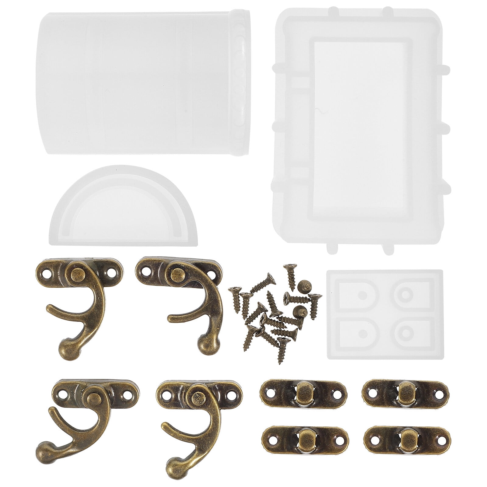 Eease Box Mold 1 Set of Treasure Chest Shaped Epoxy Mold Epoxy ...