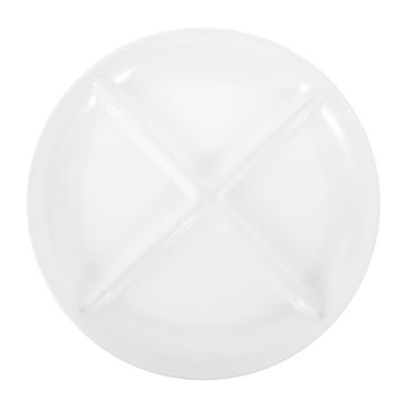 Sammons Preston Partitioned Scoop Dish, Melamine, Divided Plate ...