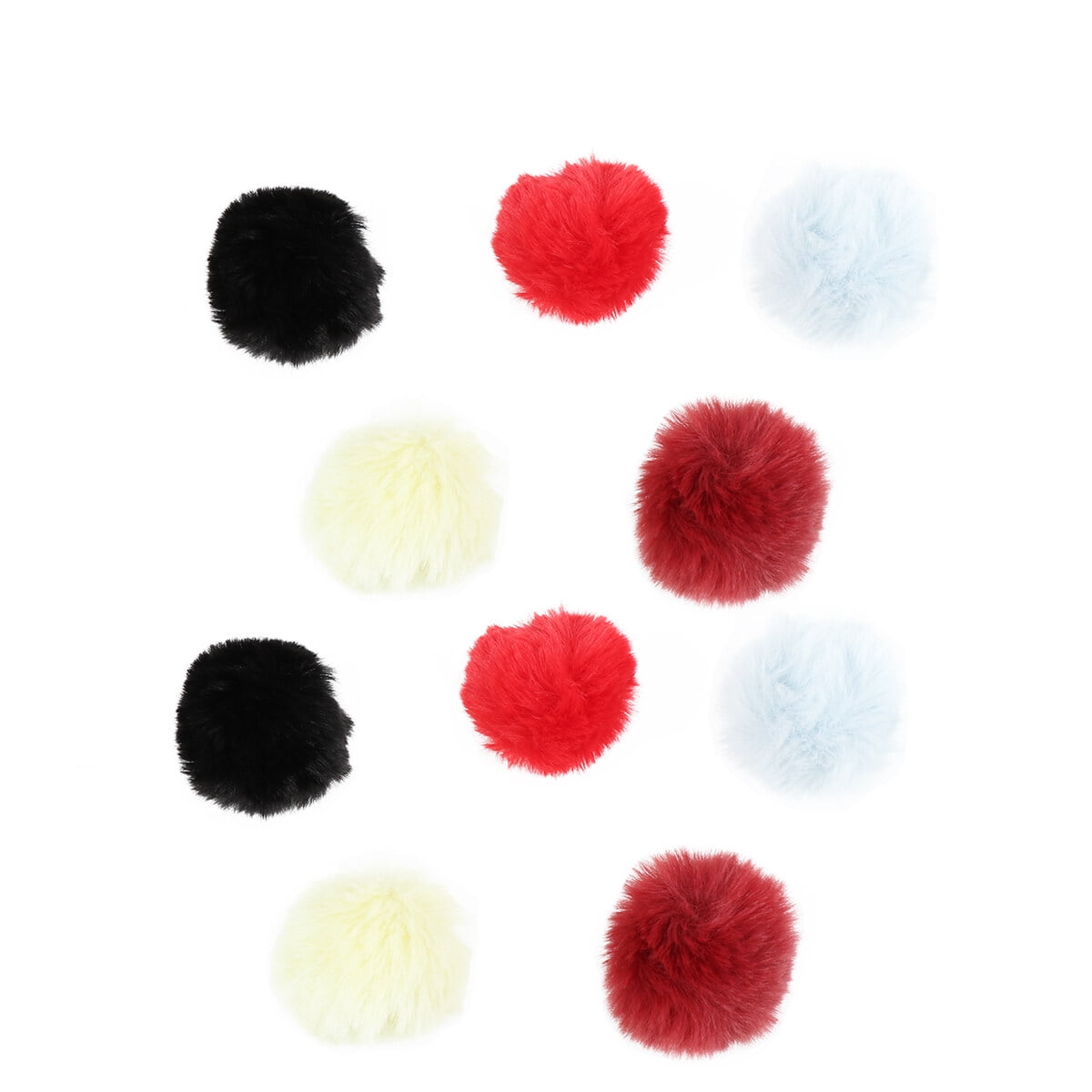 Eease Cat Furry Interactive Balls for Indoor Cats, Assorted Color ...