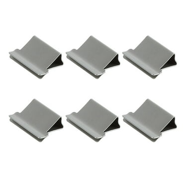 EGYMEN 40Pcs Binder Clips Assorted Size, Office Clips with Clear ...
